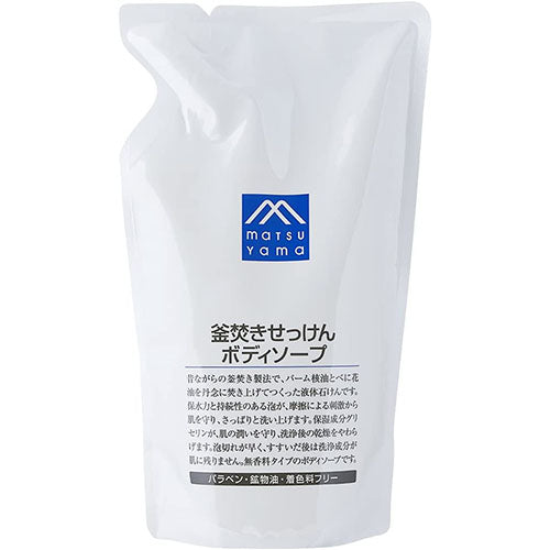Matsuyama M-Mark Kettle Fired Soap Body Soap 600ml - Refill
